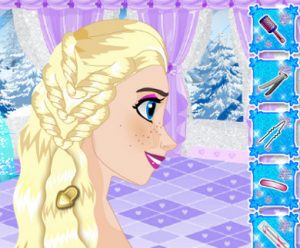 Elsa Royal Hairstyle, una nuova acconciatura per Elsa - Giochi.com