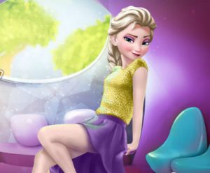 Elsa Legs Spa, depila le gambe di Elsa e poi vestila e truccala
