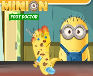 Minion Foot Doctor, Cura il Piede Ferito del Minion - Giochi.com