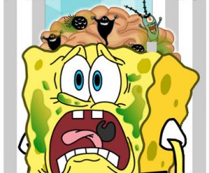 Spongebob Brain Surgery, operazione chirurgica al cervello di Spongebob